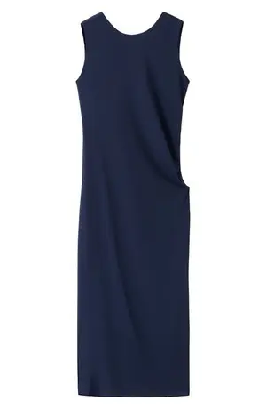 Mango Asymmetric Cutout Sleeveless Dress