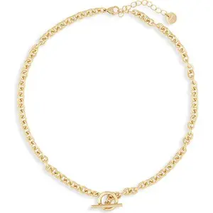 THE SIS KISS Gallery Charm Chain Necklace - Gold