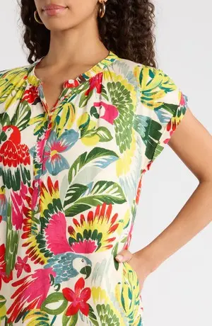 SUGARLIPS Wissa Tropical Jasla Minidress