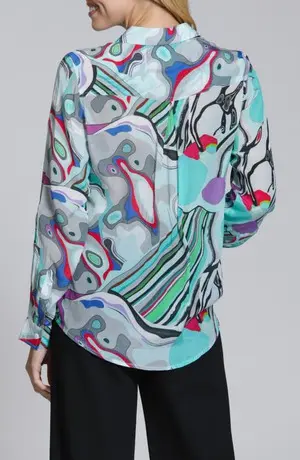 APNY Roll Sleeve Button-up Shirt