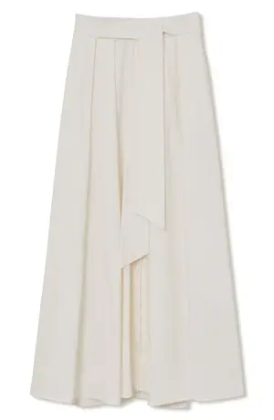 REISS Simone Pleated Maxi Skirt