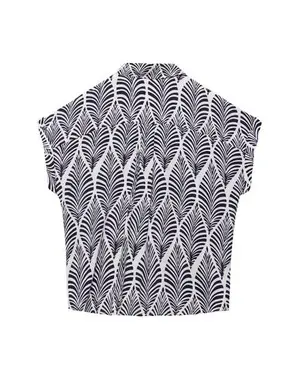 Mint Velvet Leaf Print Resort Shirt