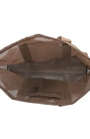 SANDE Beach Hauler Mesh Beach Bag - Espresso