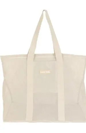 Women's White Beach Bags