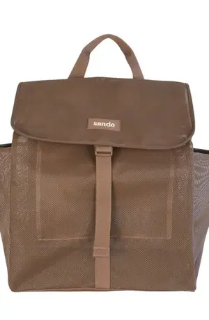 SANDE Beach Hauler Mesh Backpack - Espresso