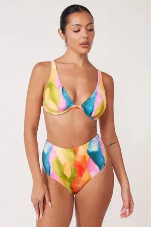 VILLA FRESCA Blake Bikini Swim Bottoms - Samba