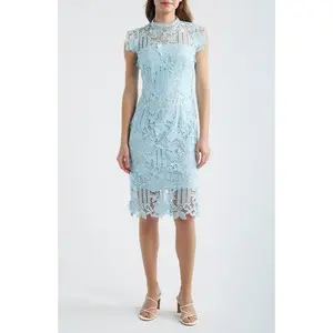 Eliza J Mock Neck Cocktail Dresses
