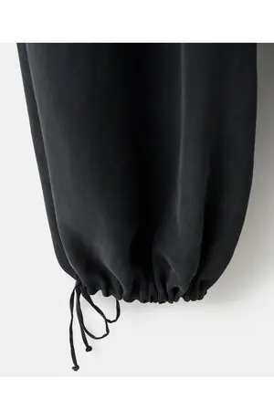 Mango Elastic Waist Balloon Pants - Black