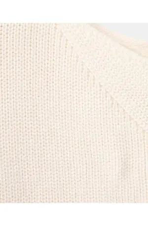 Mango Boat Neck Long Sleeve Relaxed Sweater