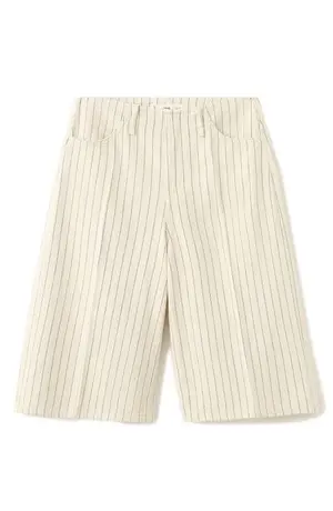 Mango Bermuda Shorts - Vanilla