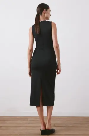 Mango V-neck Sleeveless Maternity Dress