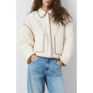 Mango Pointed Collar Jackets For Women