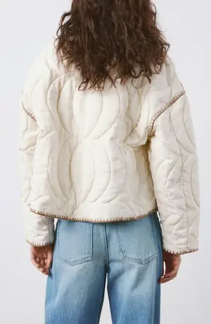 Mango Quilted Jacket