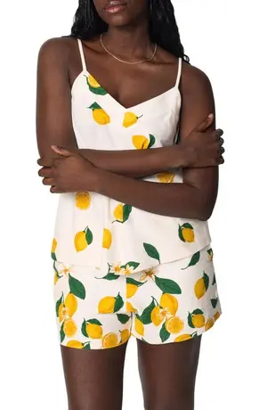 BEDHEAD PAJAMAS Print Short Pajamas - Main Squeeze Border