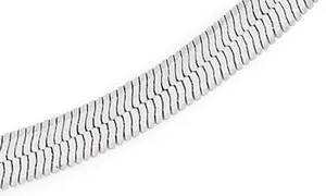 THE SIS KISS Skinny Herringbone Choker Necklace