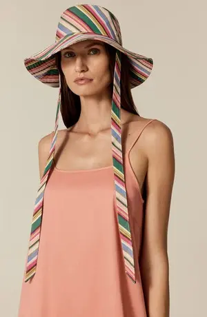 Helen Kaminski Kiyoma Organic Cotton Bucket Hat