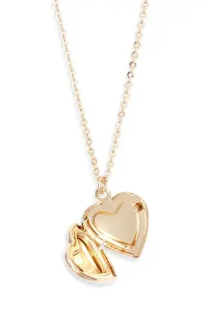 SET & STONES Roxy Personalized Locket Necklace