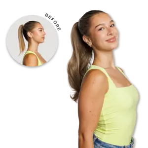 INH HAIR Jordynn Pony - Ash Blonde