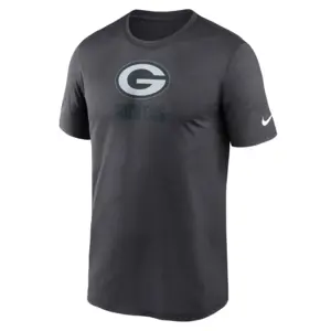 Nike Green Bay Packers Team Issue Legend Dri-fit Nfl T-shirt - Grey