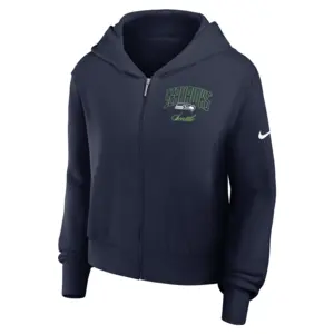 Nike Seattle Seahawks Primetime Full-zip Hoodie - Blue