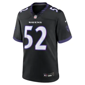 Nike Ray Lewis Baltimore Ravens Retired Nfl Game Jersey