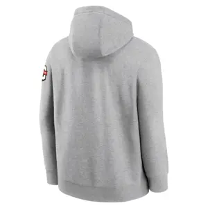 Nike San Francisco 49ers 80th Anniversary Pullover Hoodie - Grey