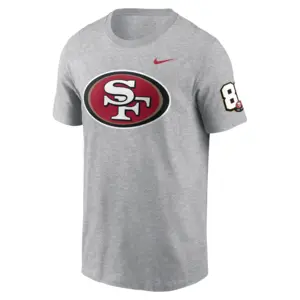 Nike San Francisco 49ers 80th Anniversary Sunday Showdown Nfl T-shirt - Grey