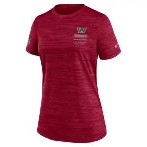 Nike Washington Commanders Dri-fit Velocity T-shirt - Red