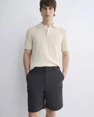 Everlane Everyday Chino Pant Short 9 - Black