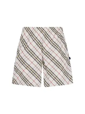 Burberry Check Swimsuit - Multi