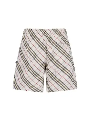Burberry Check Swimsuit - Multi
