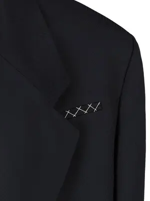 Calvin Klein Petunia" Cropped Blazer