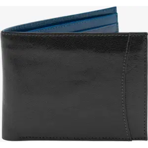 TUSK Leonardo Slide Pocket Billfold - Black/blue