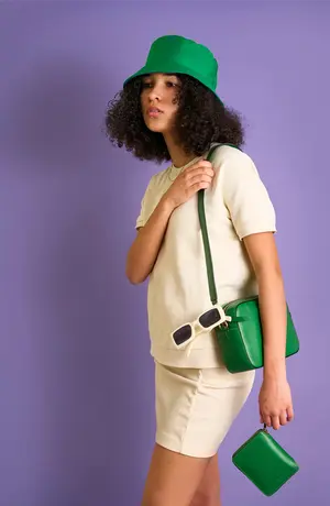 TUSK Joy Zip Around Wallet - Emerald