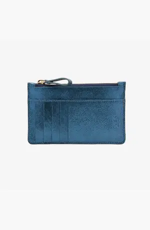 TUSK Orissa Top Zip Card Case Navy