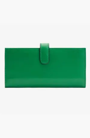 TUSK Joy Long Slim Wallet - Emerald