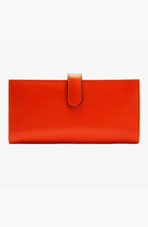 TUSK Joy Long Slim Wallet - Orange