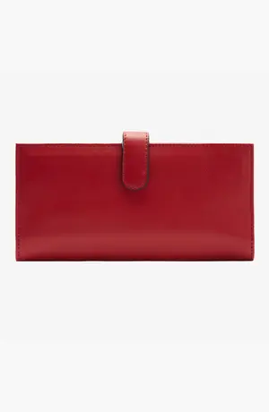 TUSK Joy Long Slim Wallet - Red