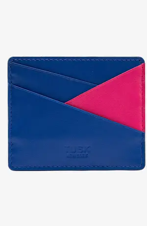 TUSK Joy Card Case Iris/geranium