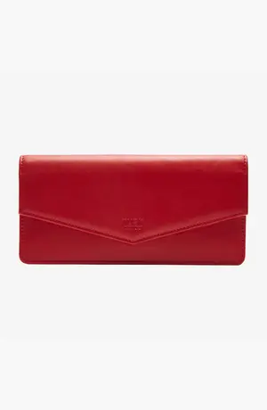 TUSK Joy Gusseted Wallet - Red