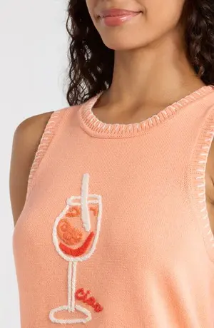 Marine Layer Marisol Cotton Sweater Vest