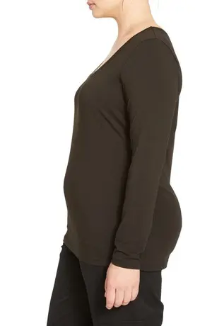 Universal Standard Long Sleeve Square Neck Tee