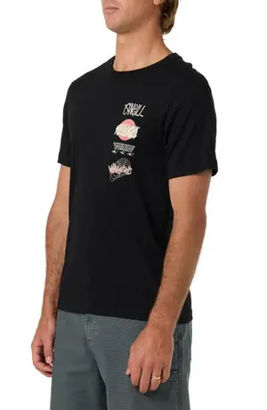 O'Neill Fifty Two Graphic T-shirt - Black
