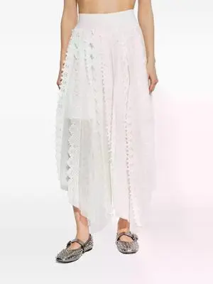 ALLSAINTS Vashtie Lace Maxi Skirt - White