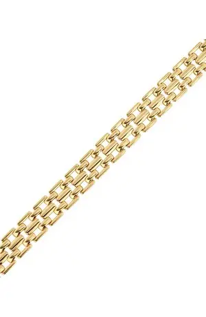 ATHRA LUXE Modern Muse Tile Chain Bracelet