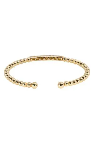 ATHRA LUXE Modern Muse Beaded Cuff Bracelet