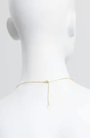 ATHRA LUXE Modern Muse Double Heart Y Necklace