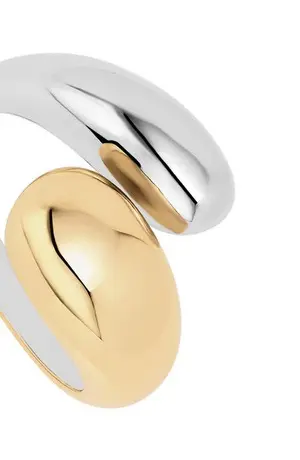 ATHRA LUXE Two-tone Bypass Ring