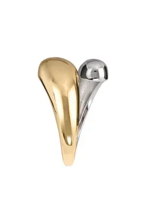 ATHRA LUXE Two-tone Bypass Ring