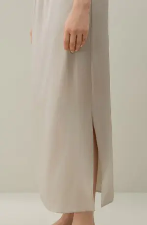 Lilysilk Silk Charmeuse Pull-on Skirt